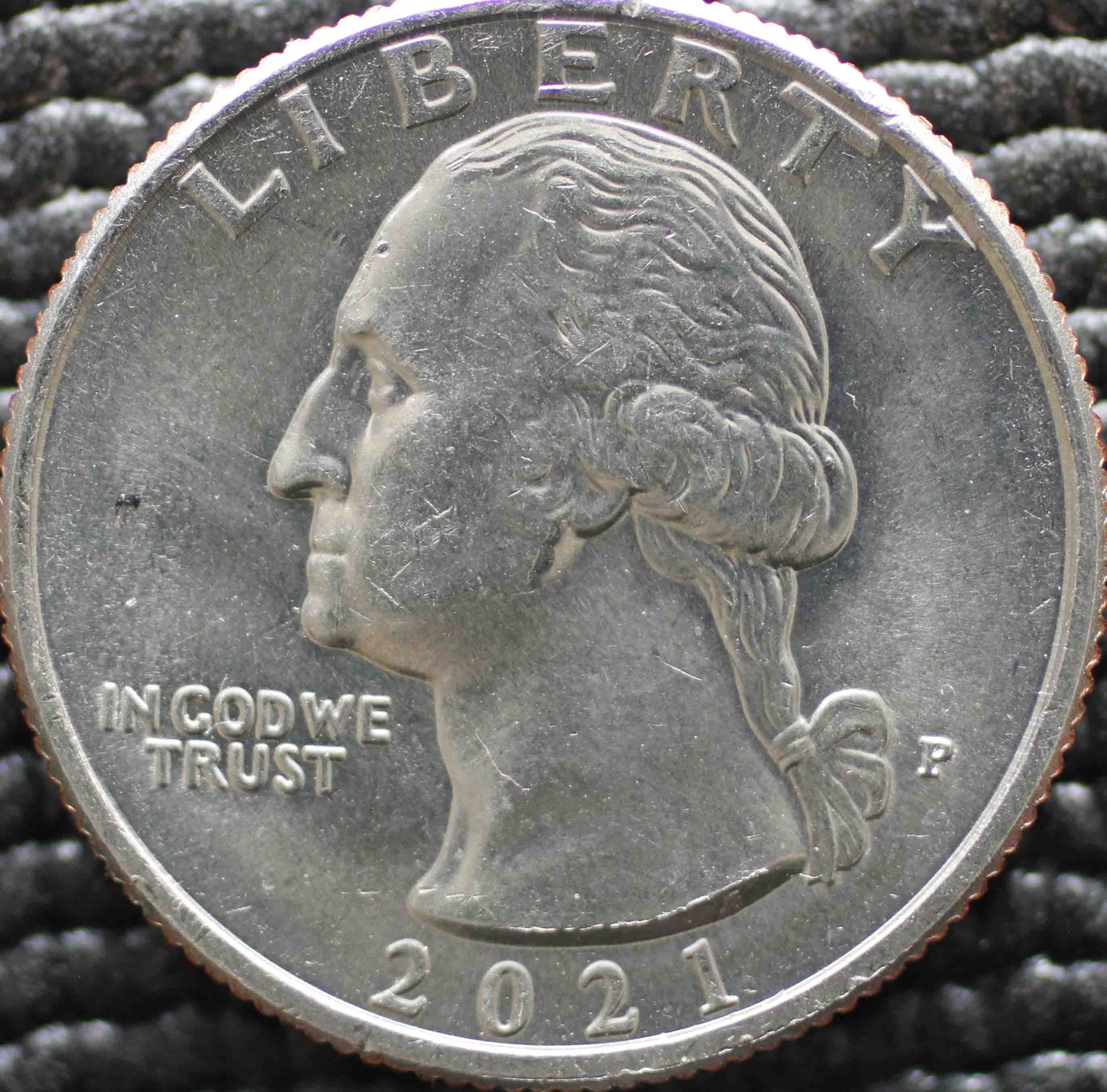 2021 P Quarter "crowned George Washington" Crossing The Delaware - Coin ...