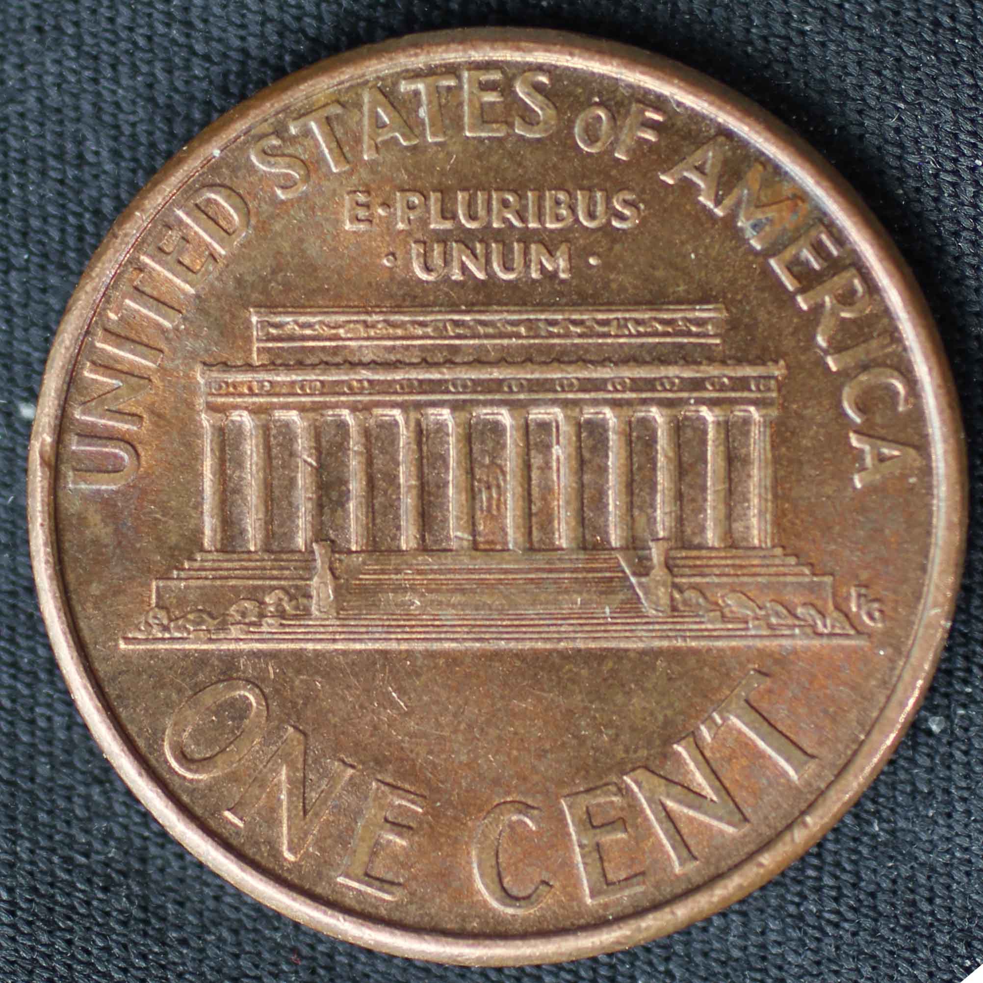 1997 D Lincoln Memorial Cent / LMC Push, Slide Or Ejection Doubling ...