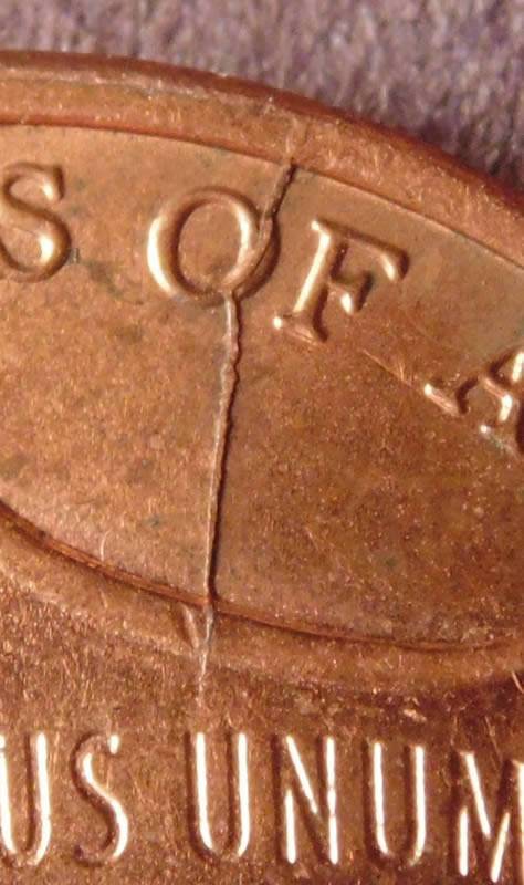 My First 2010 Penny Die Crack! - Coin Community Forum