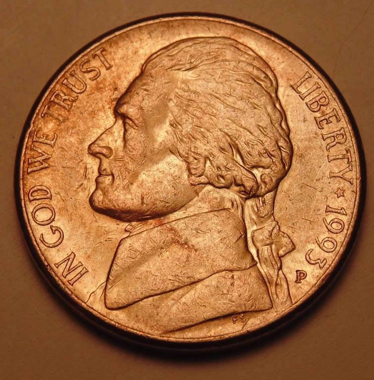1993 Nickel Copper Colored. - Coin Community Forum