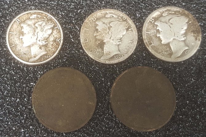 My Best Friend's Mercury Dime Spill - Coin Community Forum