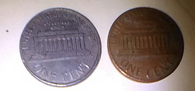 I Think I Found A Zinc Lincoln Penny Without The Copper Layer. - Coin ...