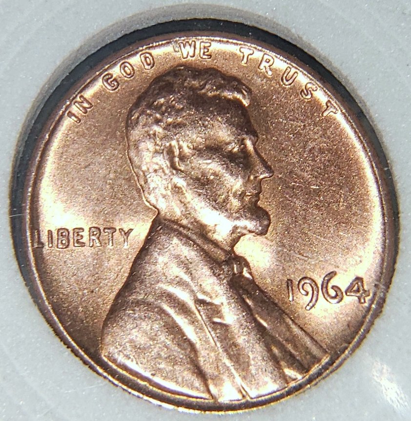 1964 Penny, No Mark, Clear Stamp And Concave Face - Coin Community Forum