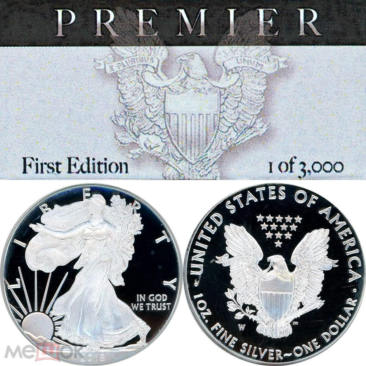 1$ Silver Eagle 1 Of 5000/1000 - Coin Community Forum