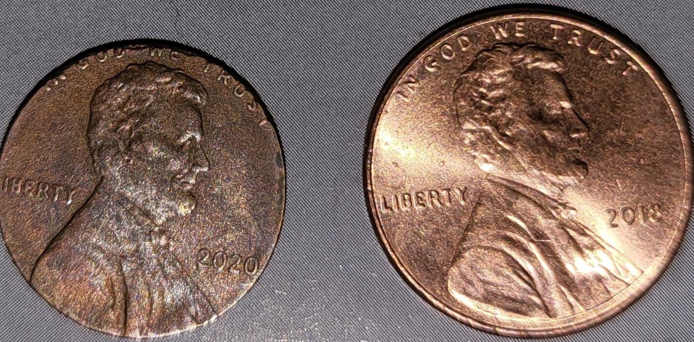 2020 Lincoln Penny Altered? - Coin Community Forum