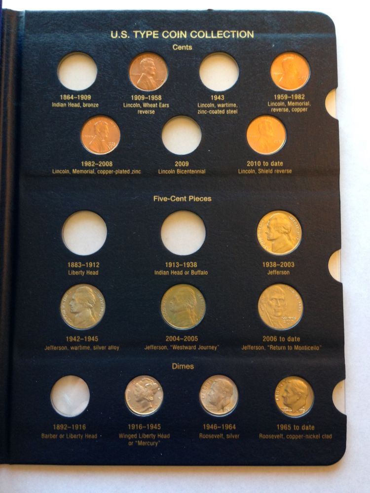 Type Set Album Progress (Whitman 20th + 21-St Century) - Coin Community ...