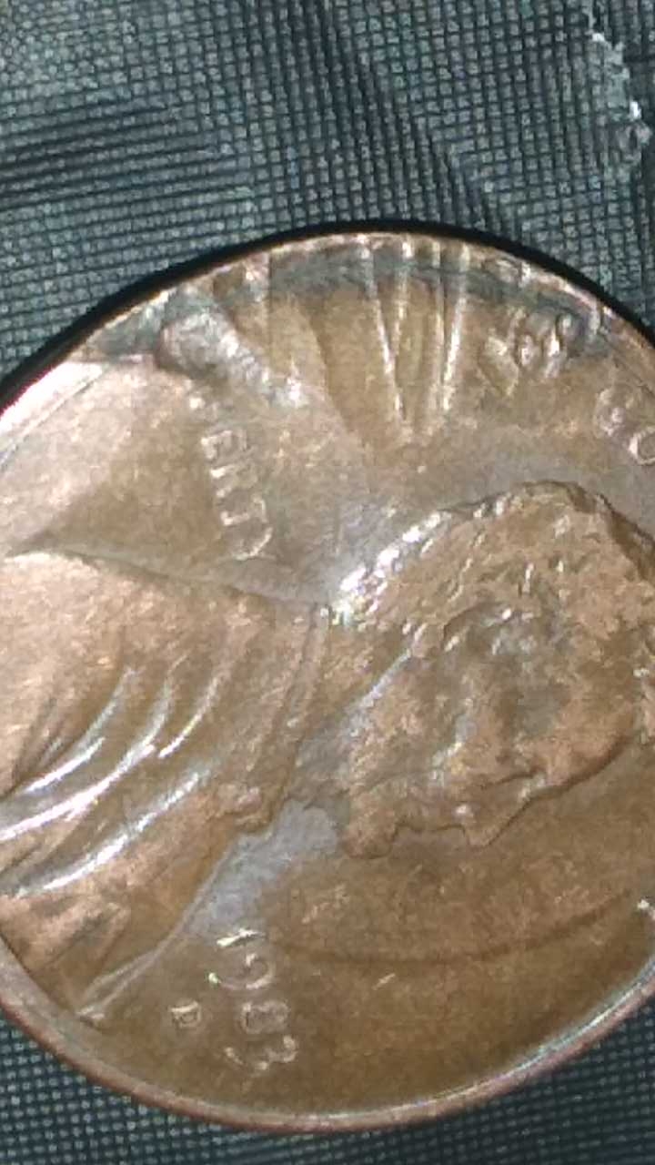 1983 Mis-Stamped Lincoln Cent Or Post Mint Damage - Coin Community Forum