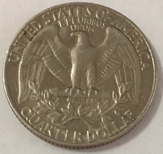 1990 Quarter Error ( In Go We Tirus) Also Date Over Date - Coin ...