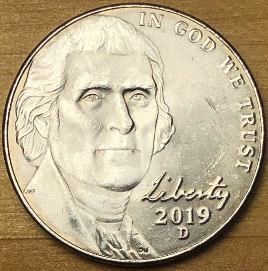 2004 D Five Cent Die Crack Or Feeder Finger? - Coin Community Forum