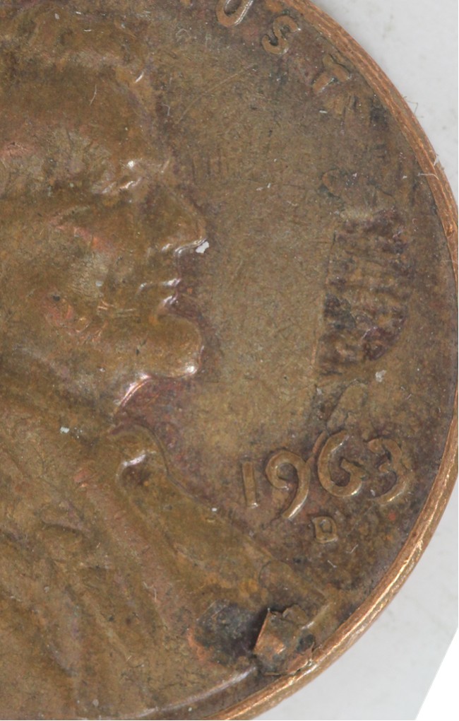 1963 D Penny Lamination Error ? - Coin Community Forum
