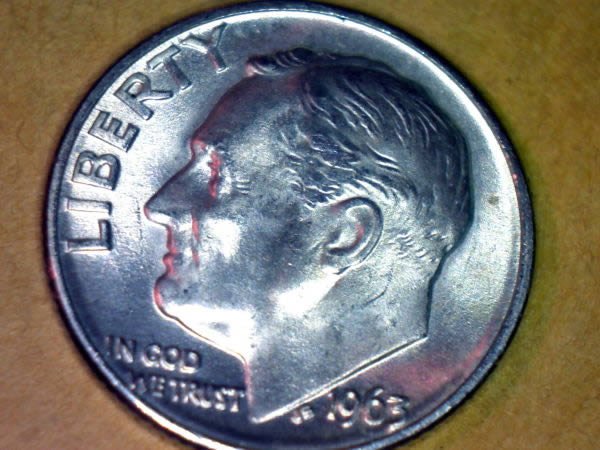 One Dime 1963-D Doubled Die Reverse / DDR - Coin Community Forum