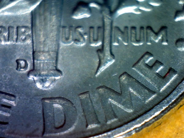 One Dime 1963-D Doubled Die Reverse / DDR - Coin Community Forum