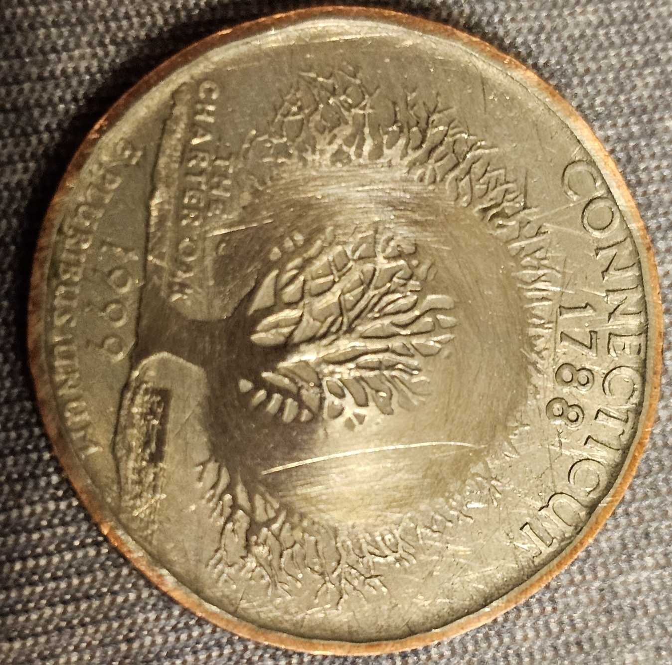 1999 D Connecticut State Quarter Error - Coin Community Forum