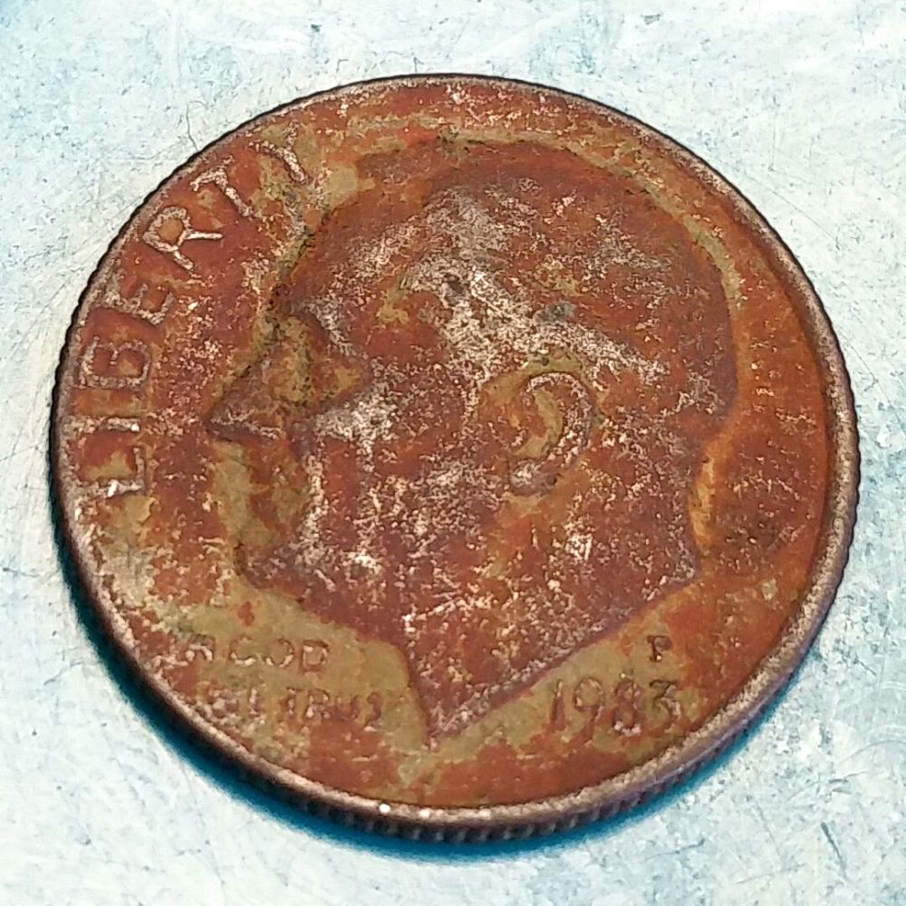 2007 P Dime, Missing Clad Layer? - Coin Community Forum