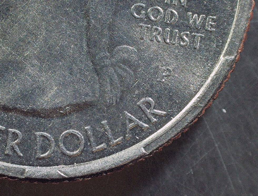2018-P Georgia Cumberland Island, Obverse Rim Die Break - Coin ...