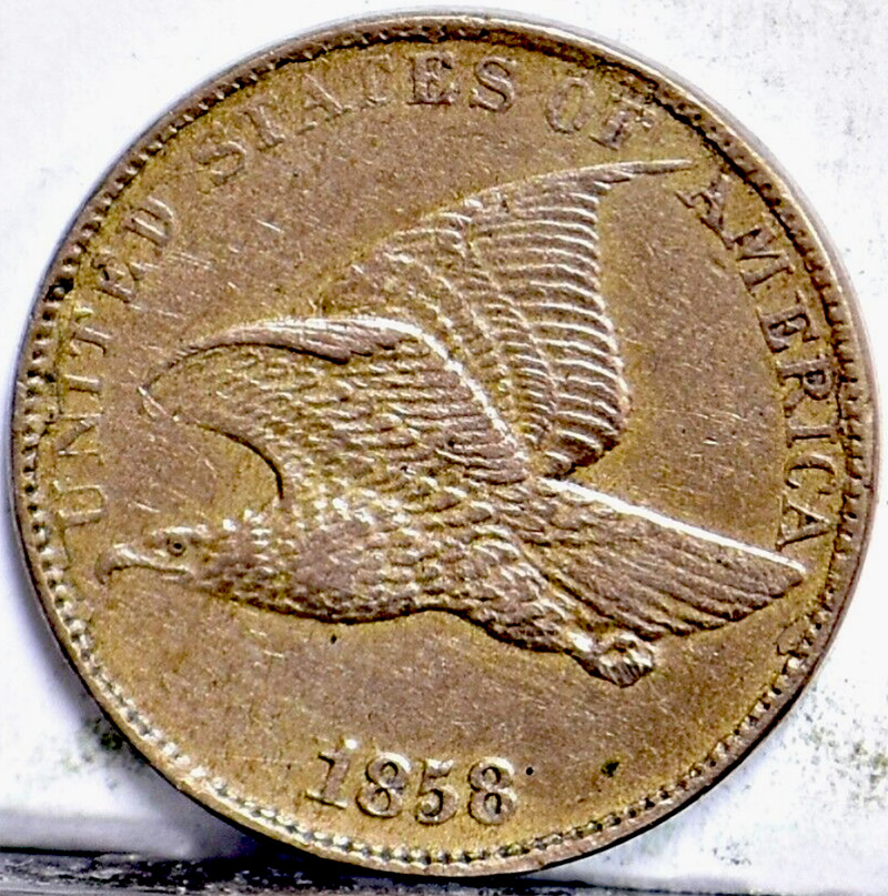 1858 LL Flying Eagle Cent - Is This Coin Real? - Coin Community Forum