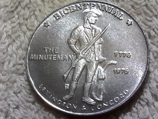 The Minuteman Bicentennial Token? Any Info Appreciated! - Coin ...