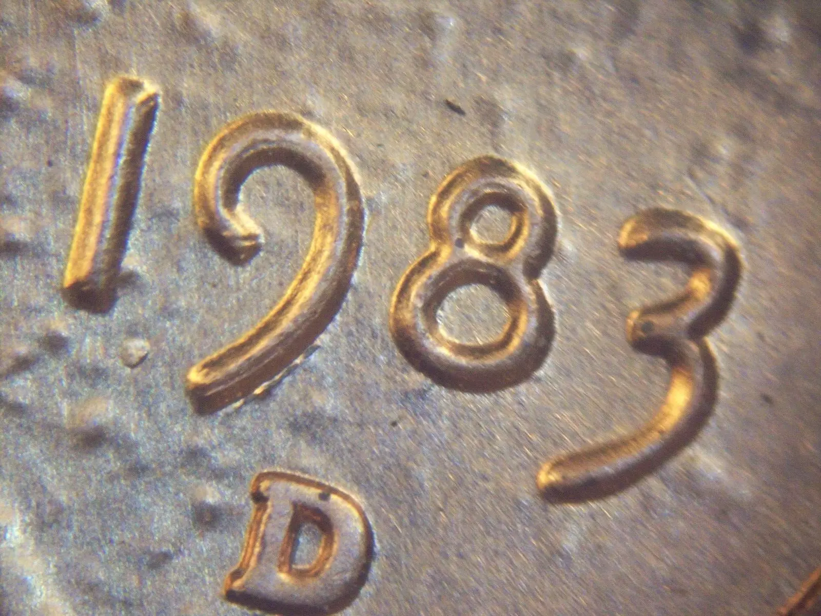 1983 D Lincoln Memorial Cent / LMC Wdoubled Die Obverse / DDO 001 BU ...