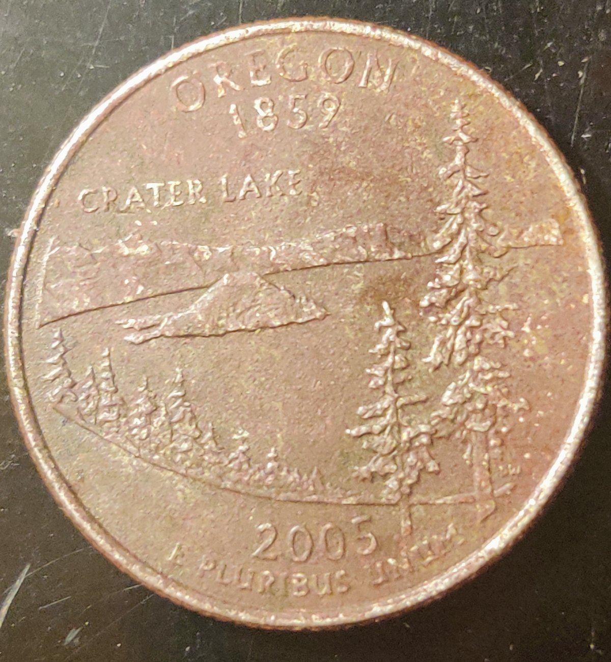 2005 Oregon Quarter D Errors? - Coin Community Forum