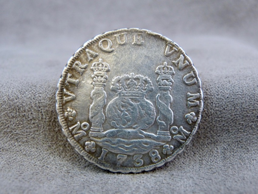 8 Reales Coin Philip V 1738 Mexico Mf D.g. Real Or Fake? - Coin ...