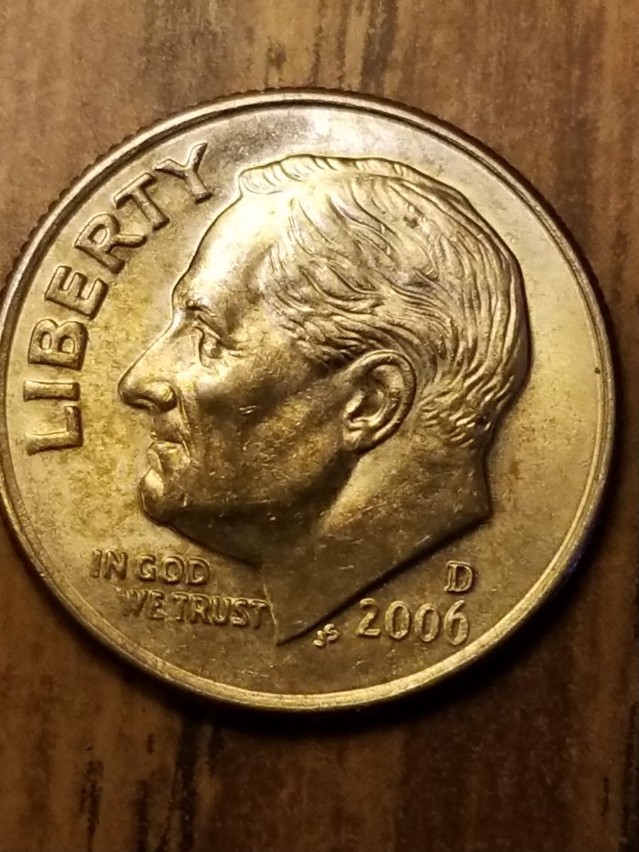 2006 D Dime Is This A Repunched Mint Mark / RPM Or DD? Help Here - Coin ...