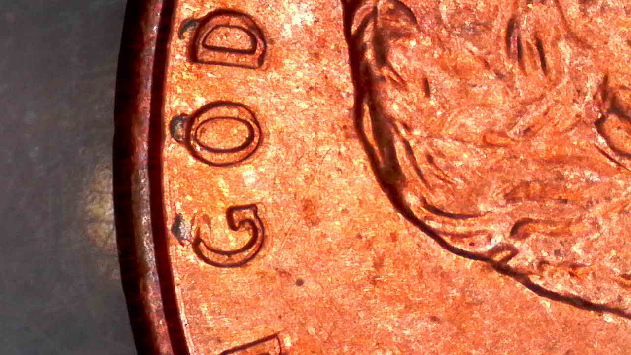 1998 Lincoln Penny - Die Chip / Cut Off "g"? - Coin Community Forum