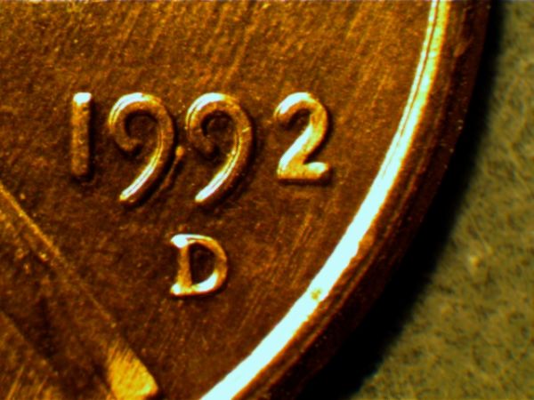 1992 D Penny Doubled Die Obverse / DDO On Liberty? - Coin Community Forum