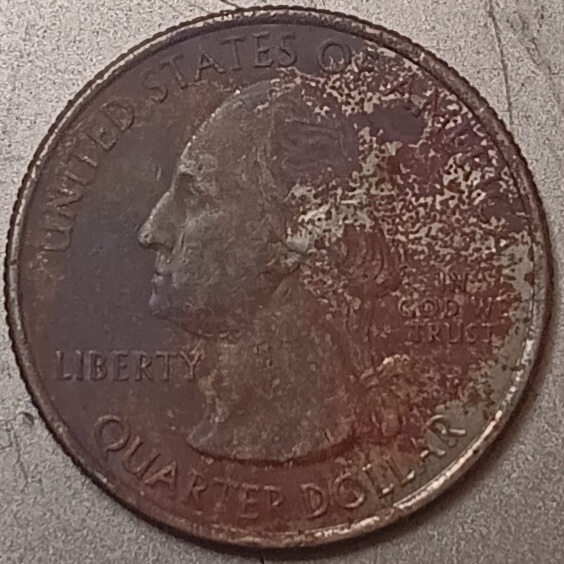 2015 Homestead Quarter Missing Clad Layer? - Coin Community Forum