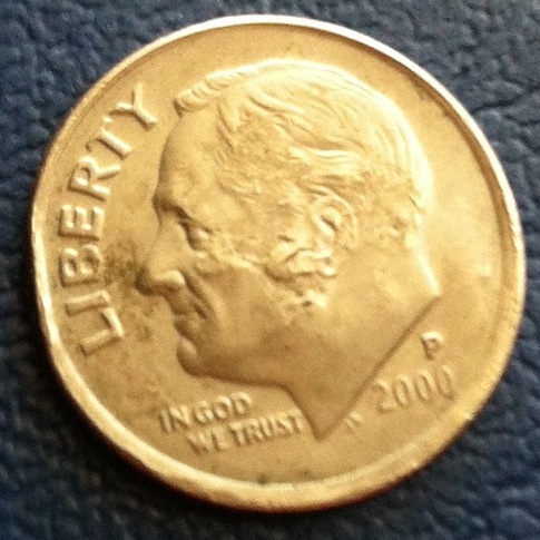 Roosevelt Dime 2000 P Error? - Coin Community Forum