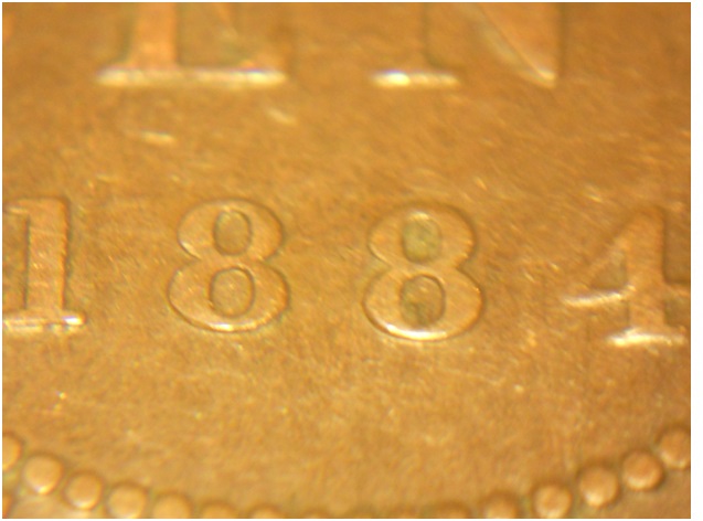Different Types Of 8 On A 1884 Penny? - Coin Community Forum