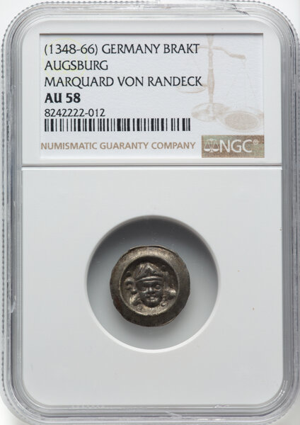 Jay's: Two Bavarian Thalers (1765 & 1756), 1764 German Pfennig Unc, And ...
