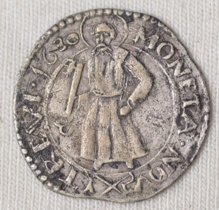 Jay's: Two Bavarian Thalers (1765 & 1756), 1764 German Pfennig Unc, And ...