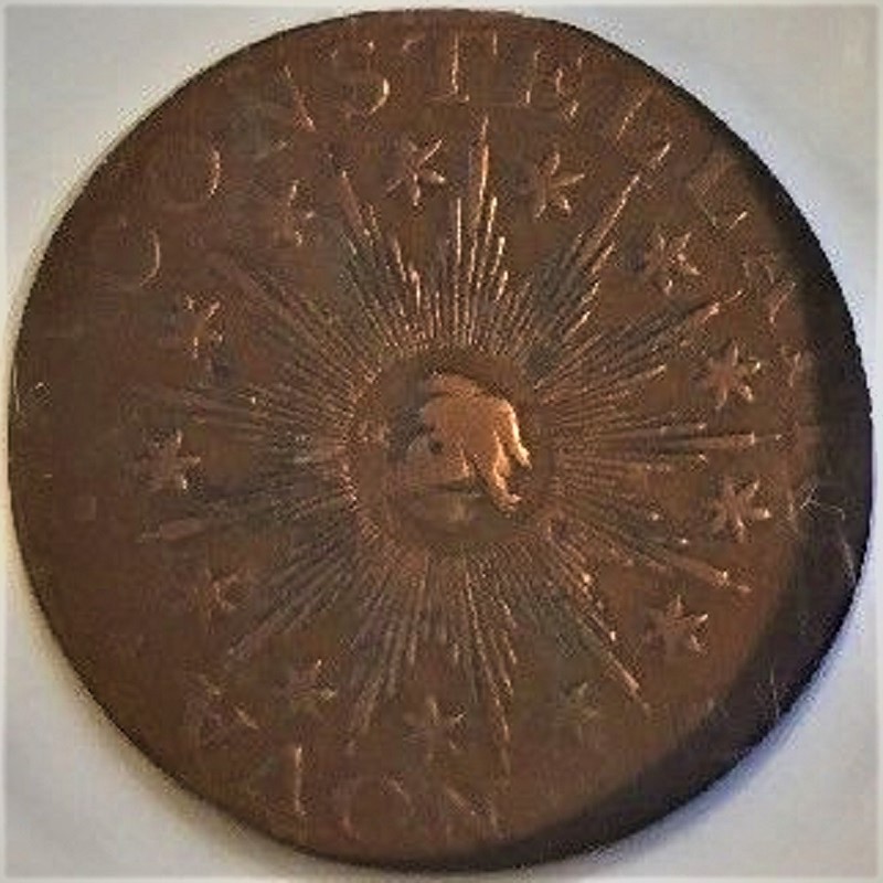 1783 Nova Constellatio Copper - Croby 2B Pointed Rays, Small US - Coin ...