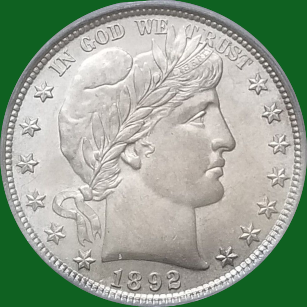 1892 50c Liberty Head Barber Half Dollar #5 - Coin Community Forum