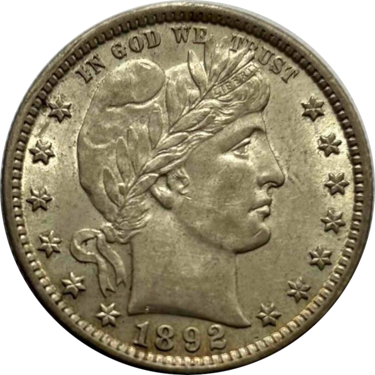 1892 25c Barber Quarter Reverse 2 #8 - Coin Community Forum