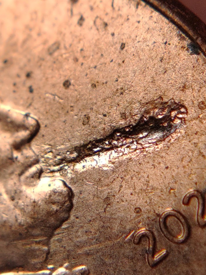 2020 P Lincoln Cent- Struck Through An Unknown Long Oval - Coin ...