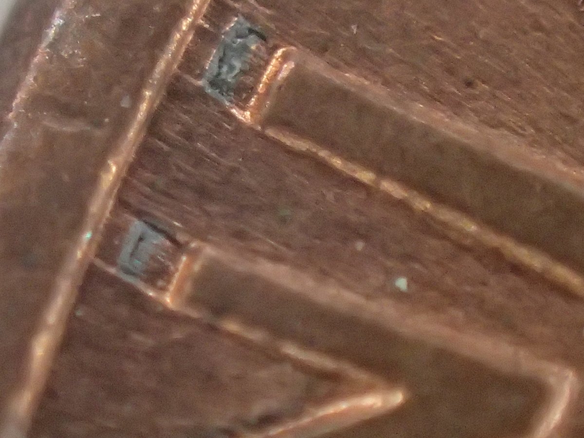 Corrosion Of Pennies, 1991 D Example - Coin Community Forum