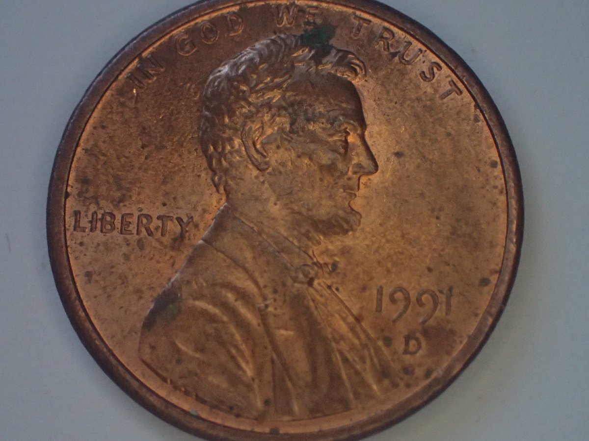 Corrosion Of Pennies, 1991 D Example - Coin Community Forum