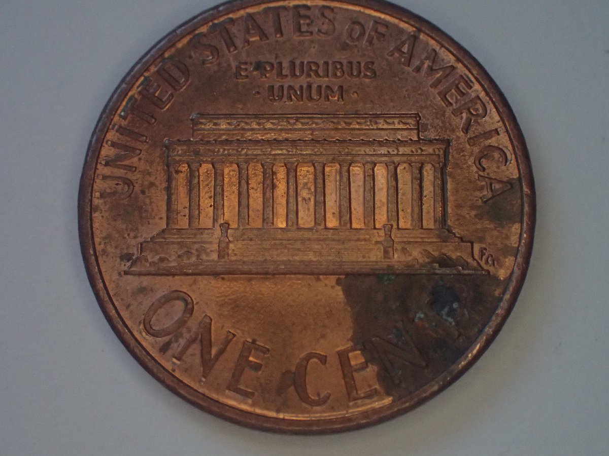 Corrosion Of Pennies, 1991 D Example - Coin Community Forum