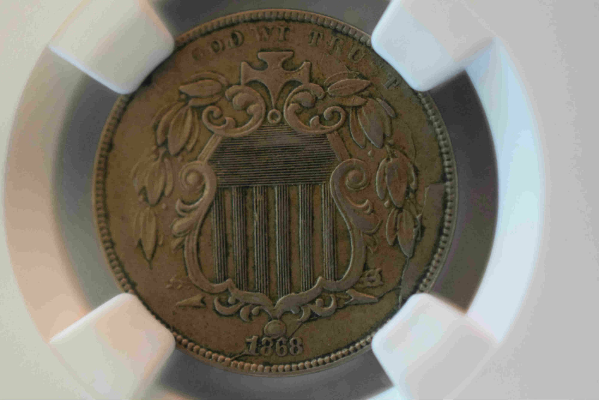 1868 Shield Nickel Error - Coin Community Forum