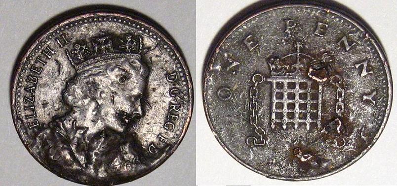 British 1 Penny 1992 (Scary Coin) - Coin Community Forum
