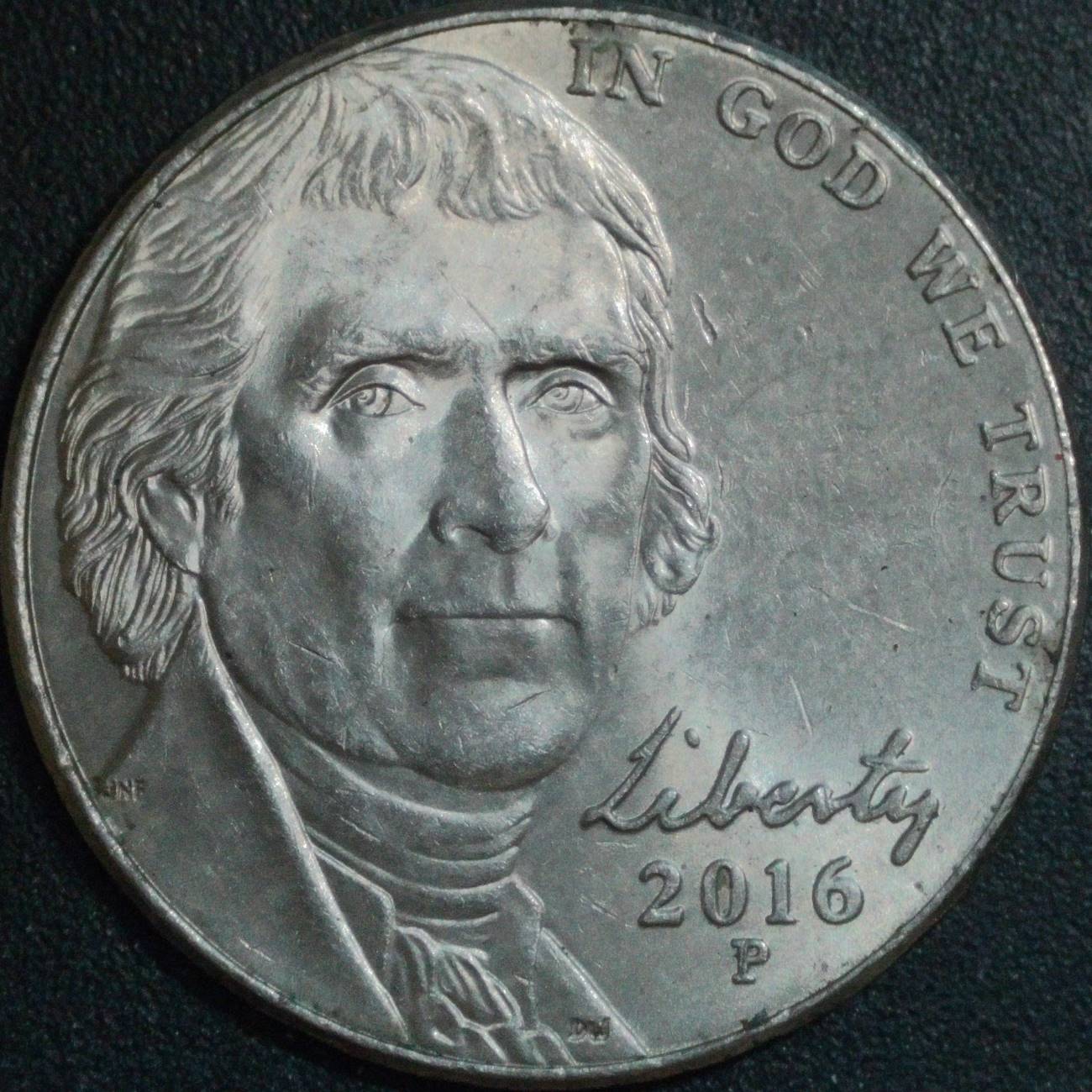 2016 P Nickel: Upper Left Of Center Door - Coin Community Forum