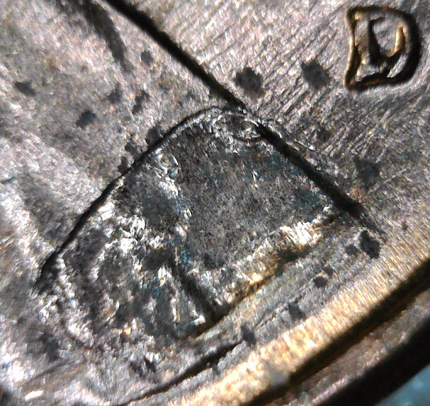 1960-D Lincoln Memorial Cent / LMC Missing Big Chunk In Vest - Coin ...
