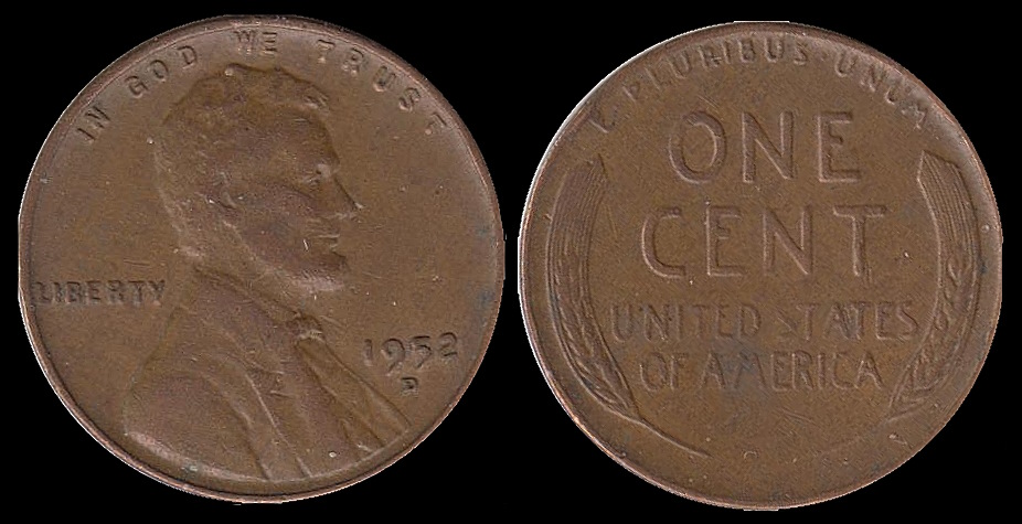 1952 D Cent - Potential Repunched Mint Mark / RPM - Coin Community Forum