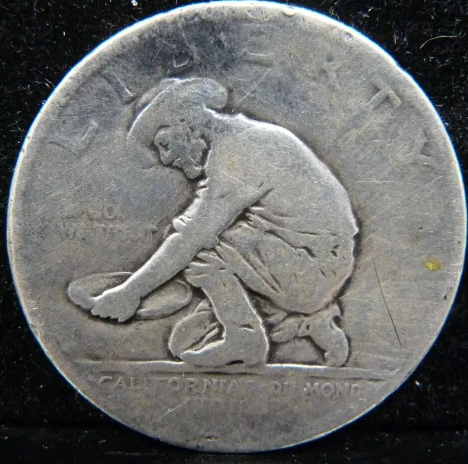 1925 California Commemorative Half Dollar - Circulated! "coin Arrived ...