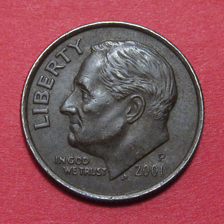 2001 P Roosevelt Dime Black - Coin Community Forum
