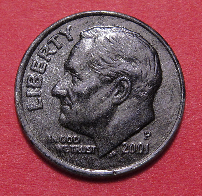2001 P Roosevelt Dime Black - Coin Community Forum