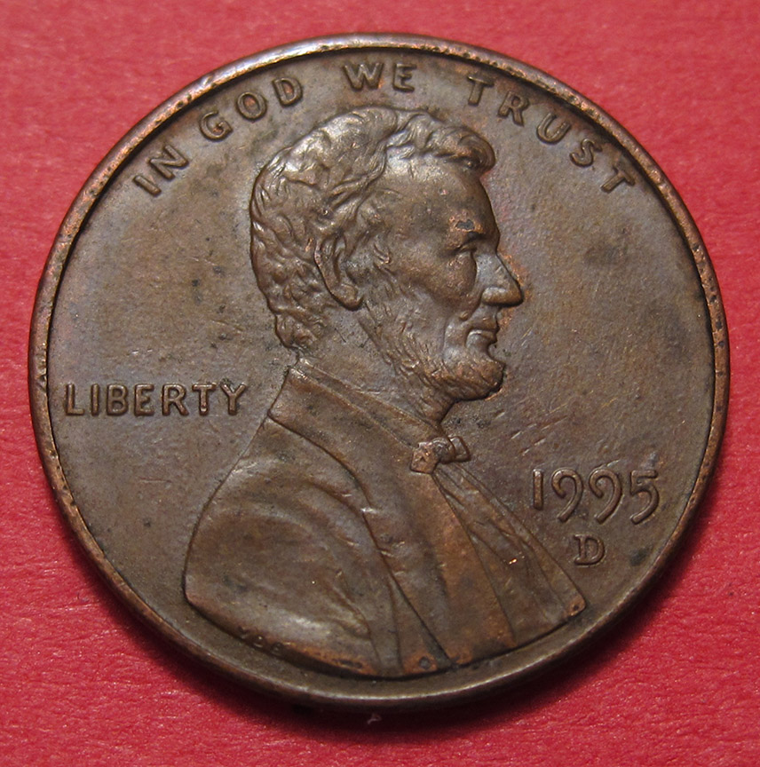 1995-D Lincoln Memorial Cent Doubled Die Obverse / DDO -003, FS-103 ...