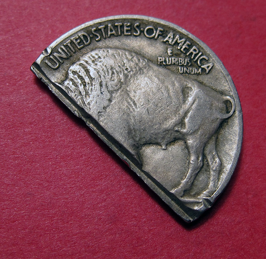 1921 Buffalo Three Cent Piece, Er, Nickel - Cut Coin - Coin Community Forum