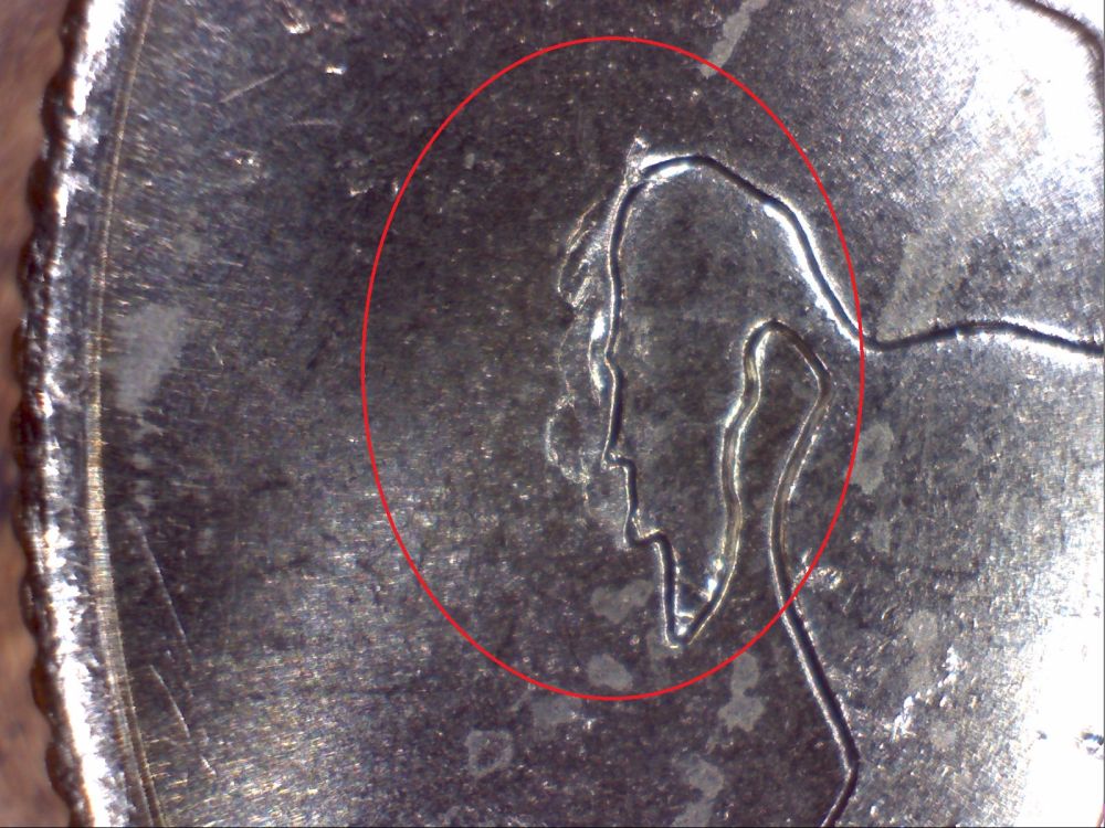 What Is And Causes This? Die Chip? - Coin Community Forum